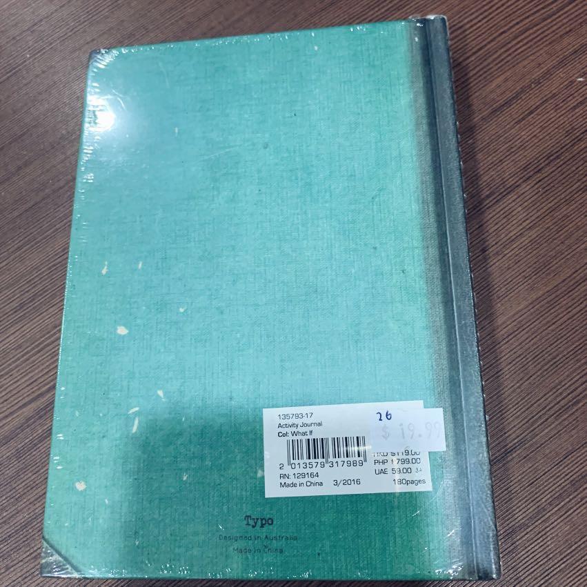 Typo Activity Journal, Hobbies & Toys, Stationery & Craft, Stationery ...