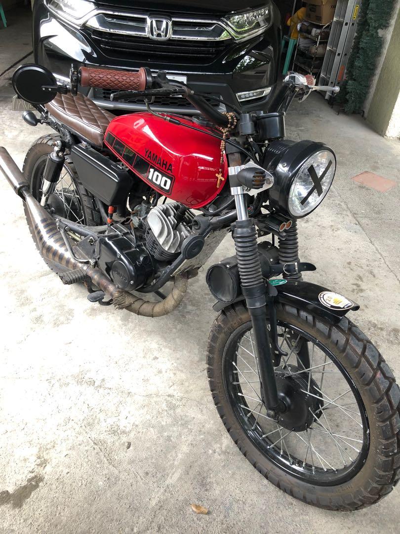 Yamaha RS100 Custom, Motorbikes on Carousell