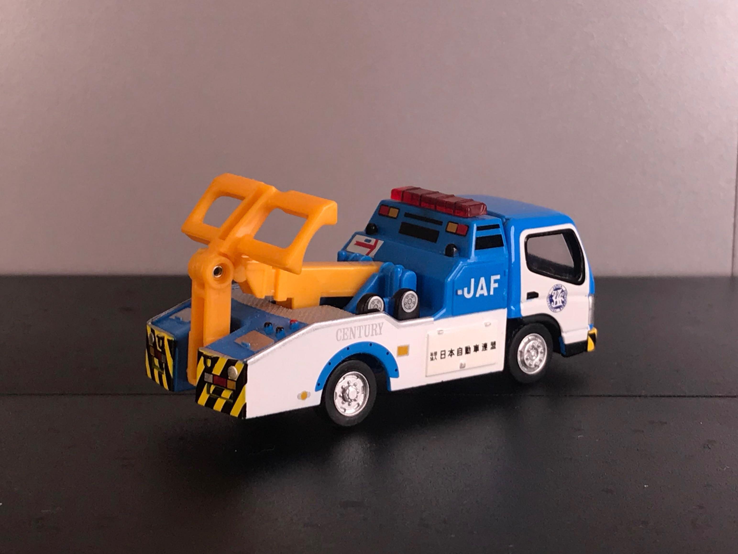 1/64 Tomica Limited Mitsubishi Fuso Canter JAF tow truck, 興趣及遊戲, 收藏品及 ...