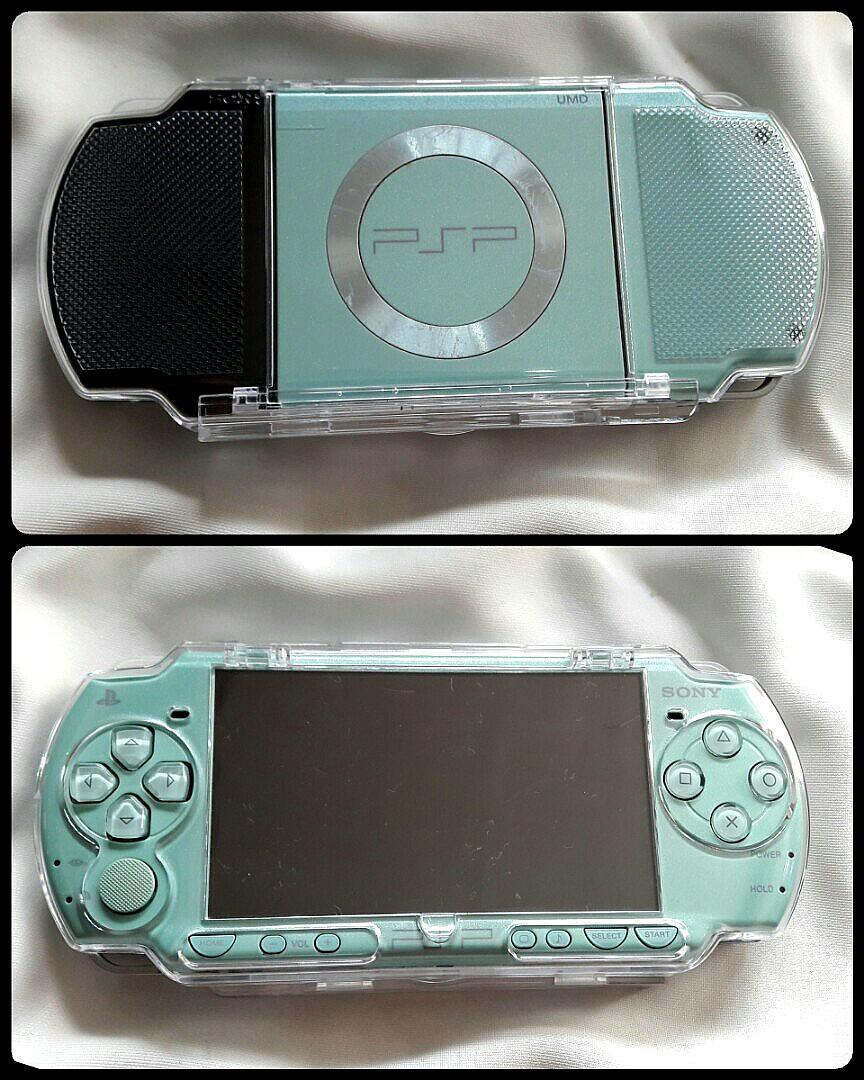 500+ Games Mint Green Psp Slim 2000, Video Gaming, Video Game Consoles ...