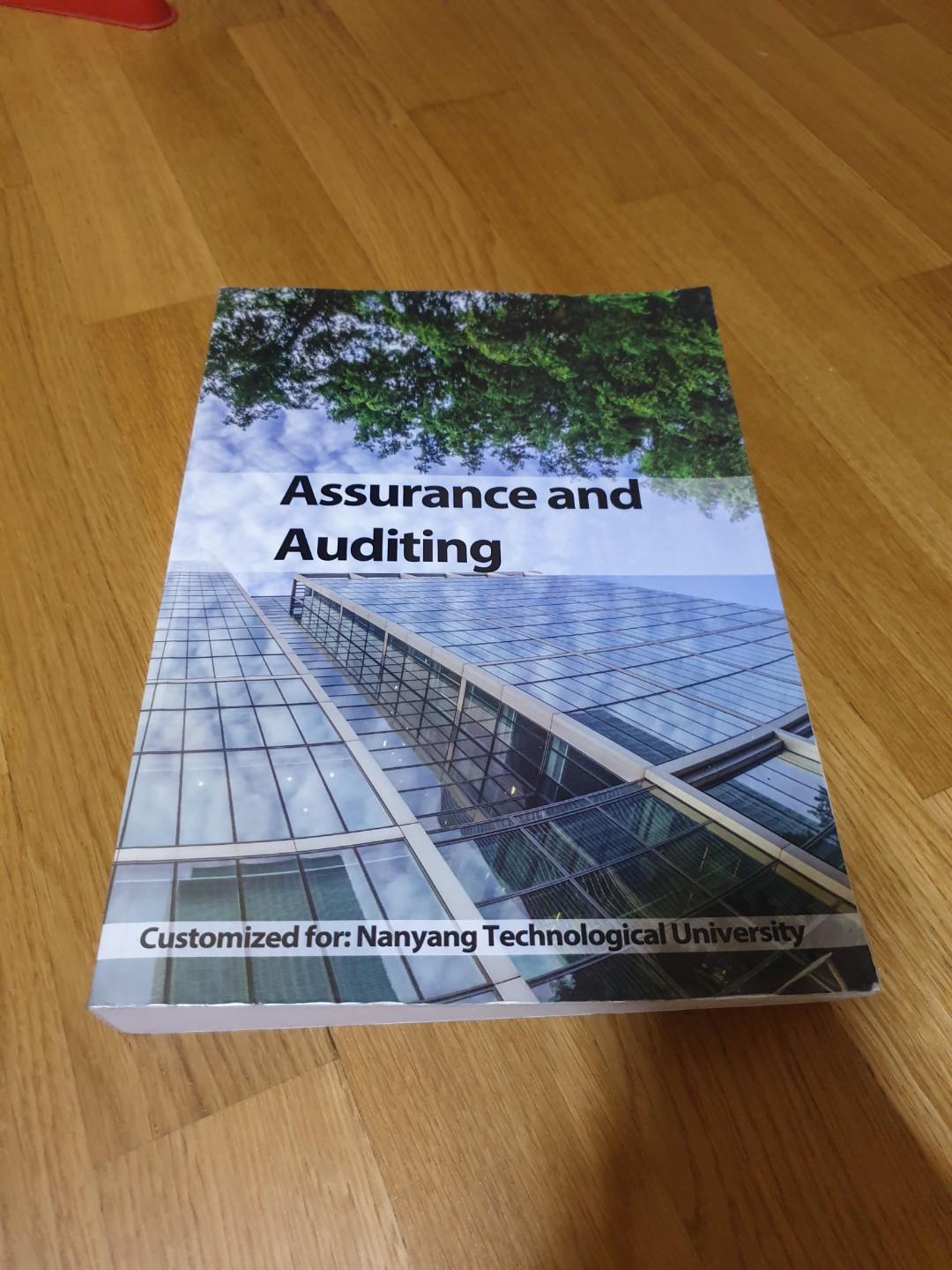 NTU AC2104 Assurance and Auditing Textbook, Hobbies & Toys, Books ...