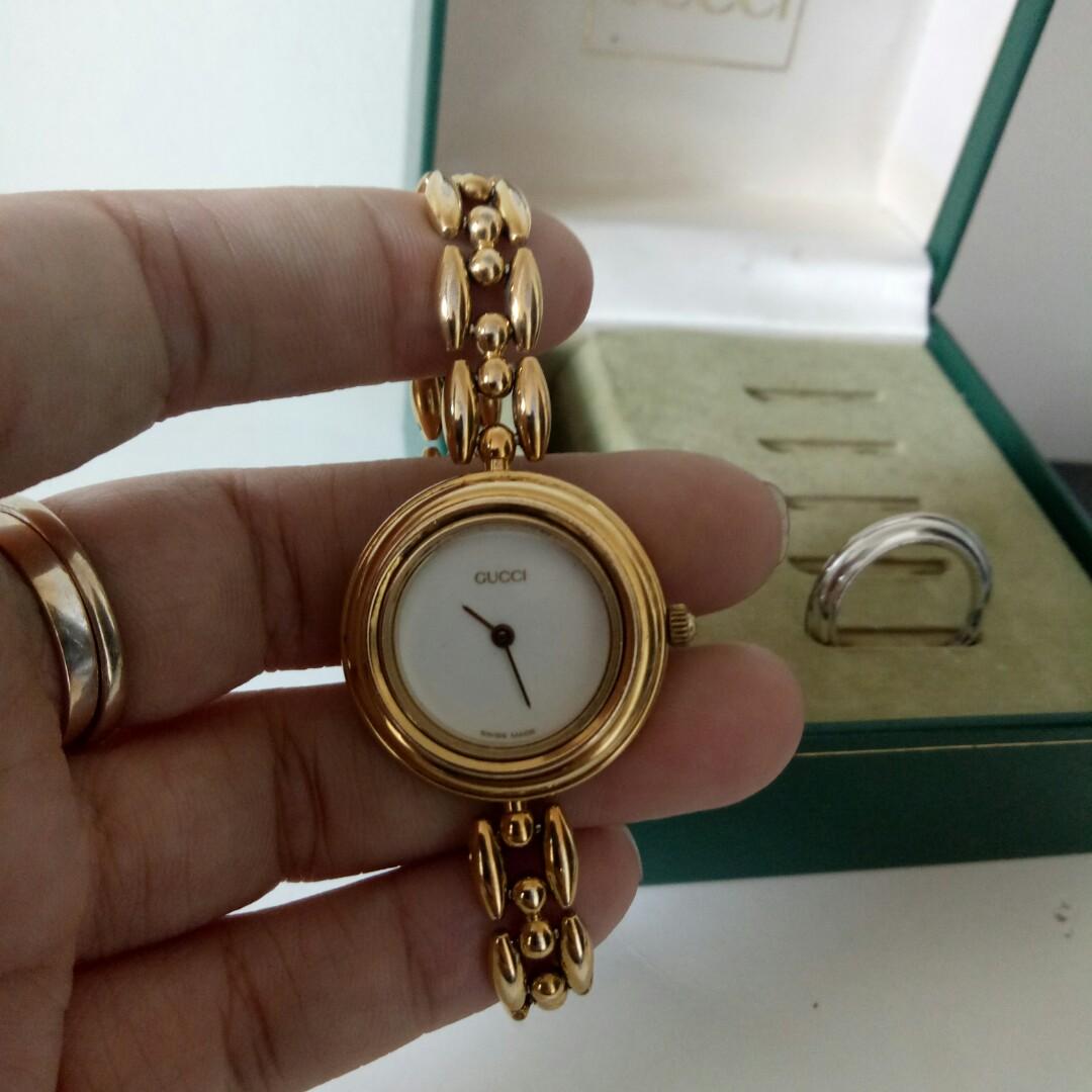 Auth Gucci Rice Link Watch, Women's Fashion, Watches & Accessories ...