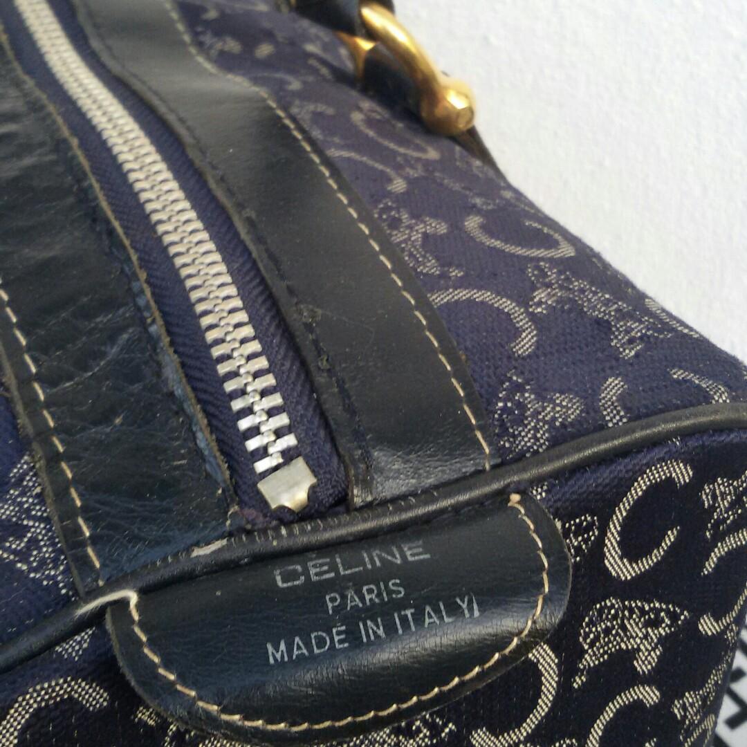 Vintage Celine Monogram, Luxury, Bags & Wallets on Carousell