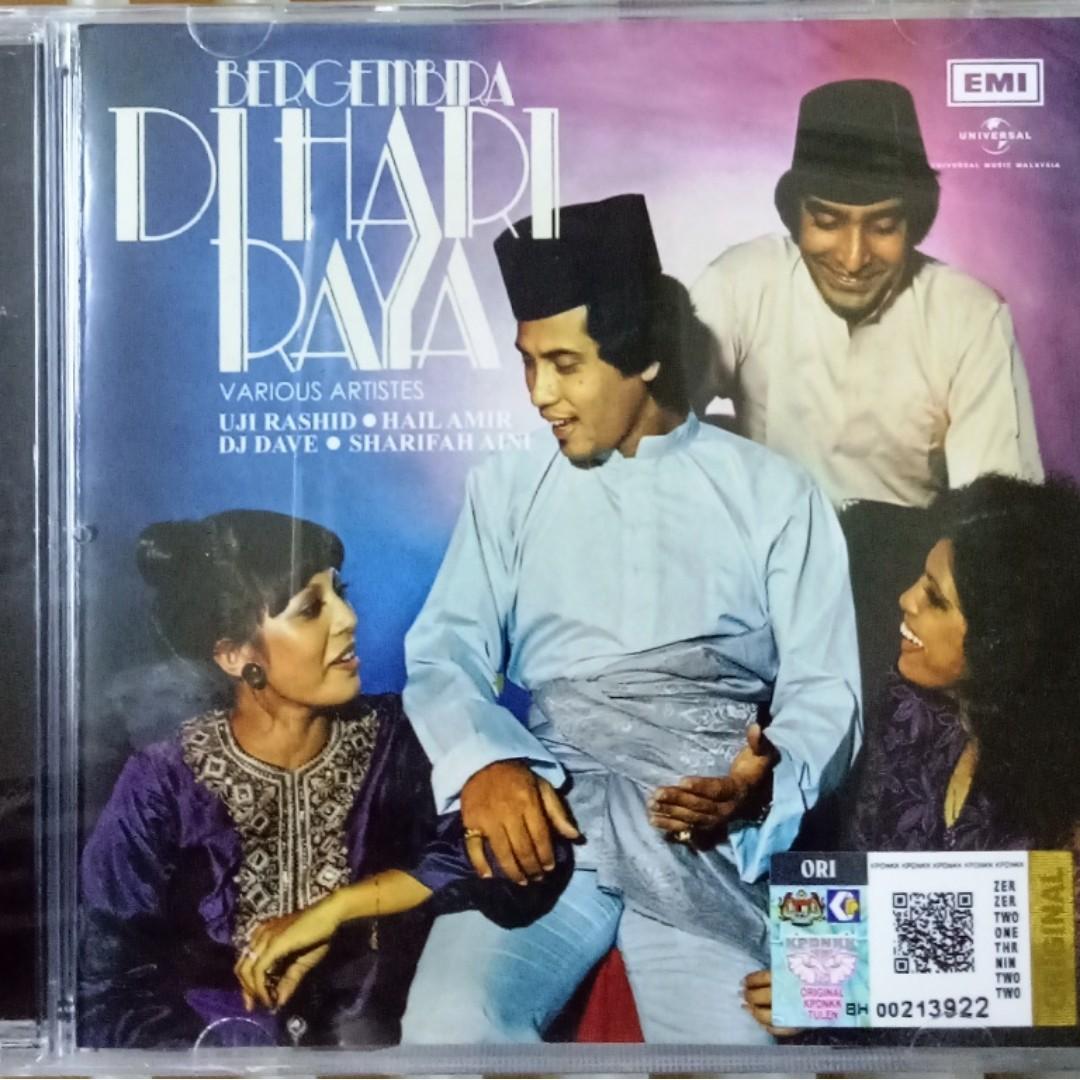 Hari Raya Album - Bergembira Di Hari Raya CD Uji Rashid Hail Amir DJ ...