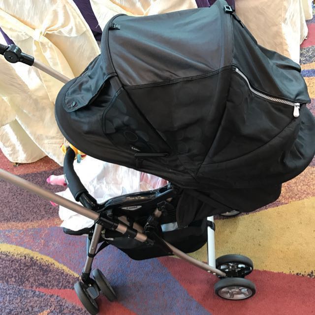 Combi Pram Black, Babies & Kids, Going Out, Strollers on Carousell