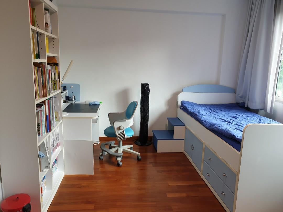 Eco HDF Singsize bed(Korea product), Furniture & Home Living, Furniture ...