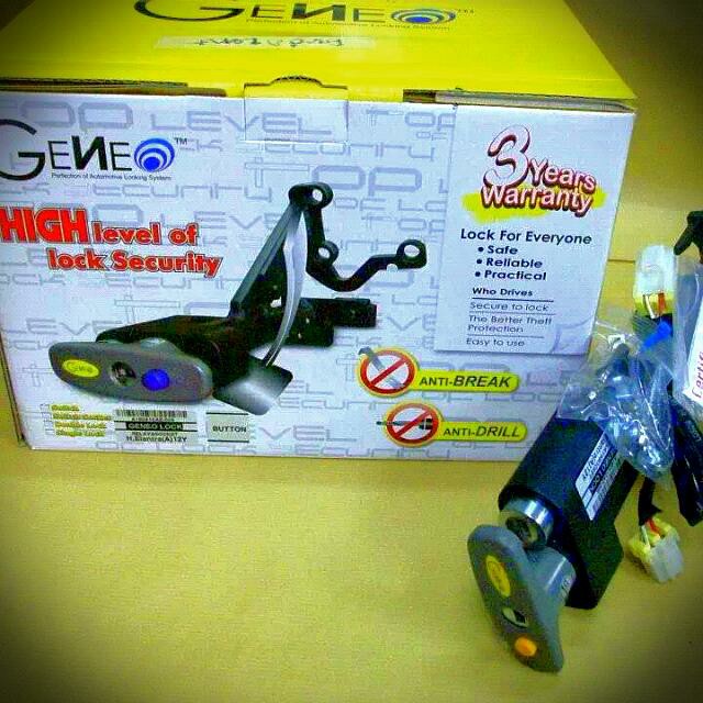 Geneo High Security Pedal Lock for Subaru XV, Auto Accessories on Carousell