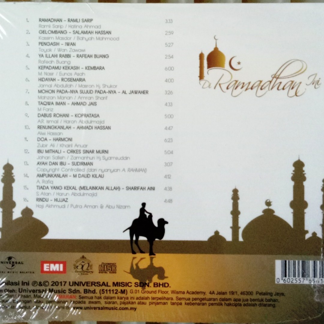 Hari Raya CD Ramadhan Ini Ramli Sarip Iwan Kembara Salamiah Hassan ...