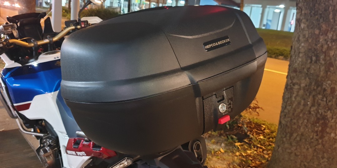Hepco & Becker Top Box 50L, Motorcycles, Motorcycle Accessories on ...