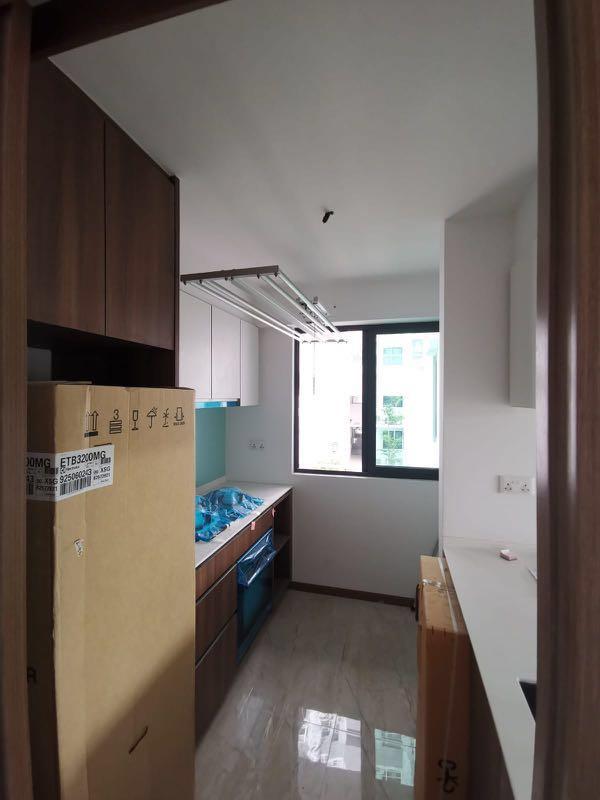 Indoor and outdoor retractable cloths laundry system (Made in Singapore ...