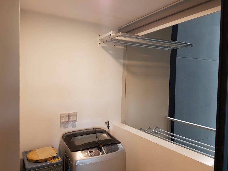 Indoor and outdoor sliding cloths laundry system (Made in Singapore ...