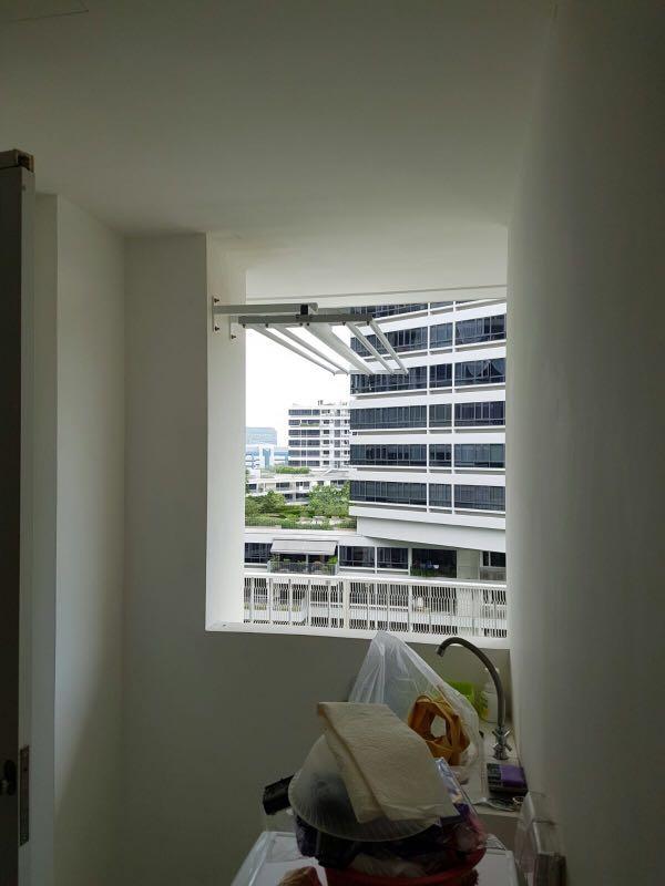 Indoor and outdoor sliding cloths laundry system (Made in Singapore ...