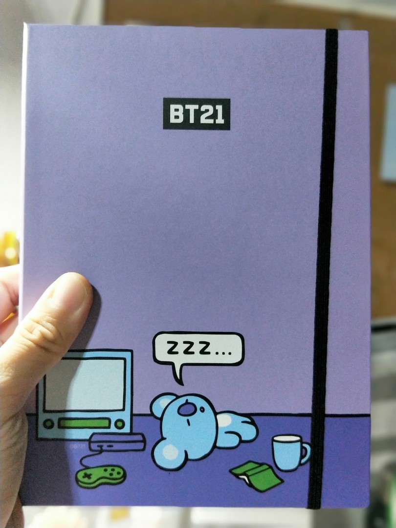 INSTOCK BT21 OFFICIAL STUDIO EIGHT DIARY, Hobbies & Toys, Memorabilia ...