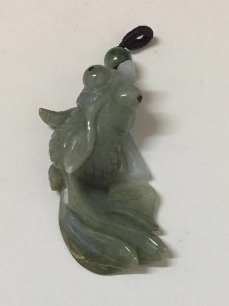 Jade goldfish, Furniture & Home Living, Home Decor, Vases & Decorative ...