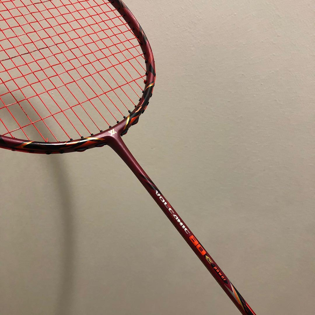 MAXX Volcanic 80 Power Badminton Racket, Sports Equipment, Sports ...