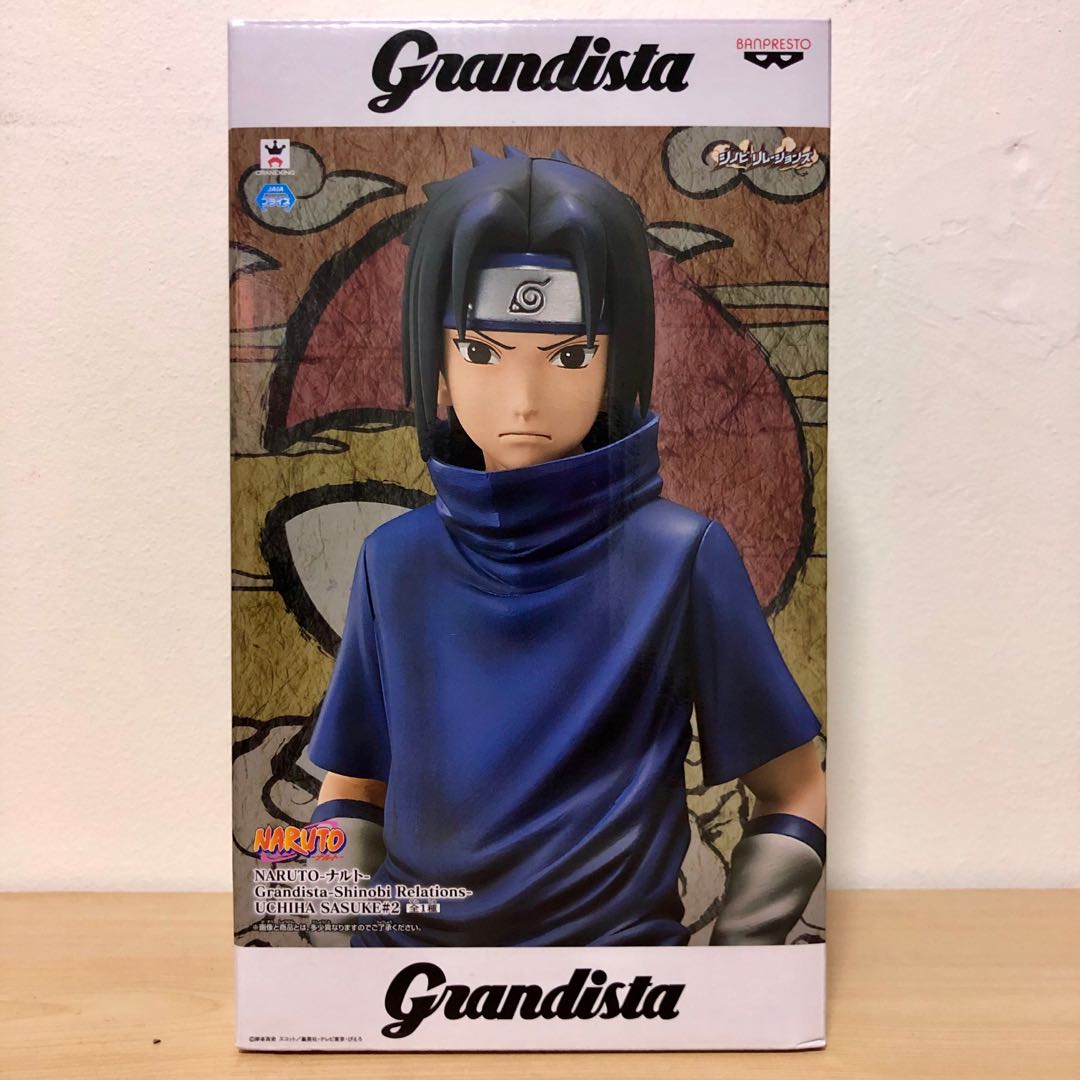 Naruto Grandista Shinobi Relations Sasuke Uchiha (Vol.2), Hobbies & Toys, Toys & Games on Carousell