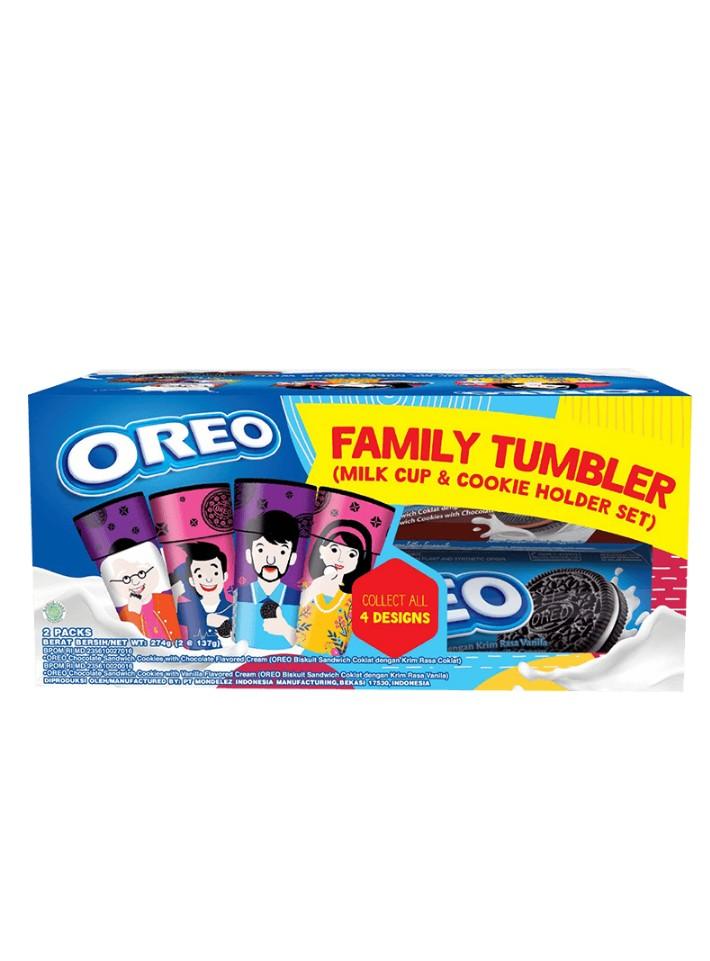 Oreo Family - Tumbler, Makanan & Minuman, Snek di Carousell