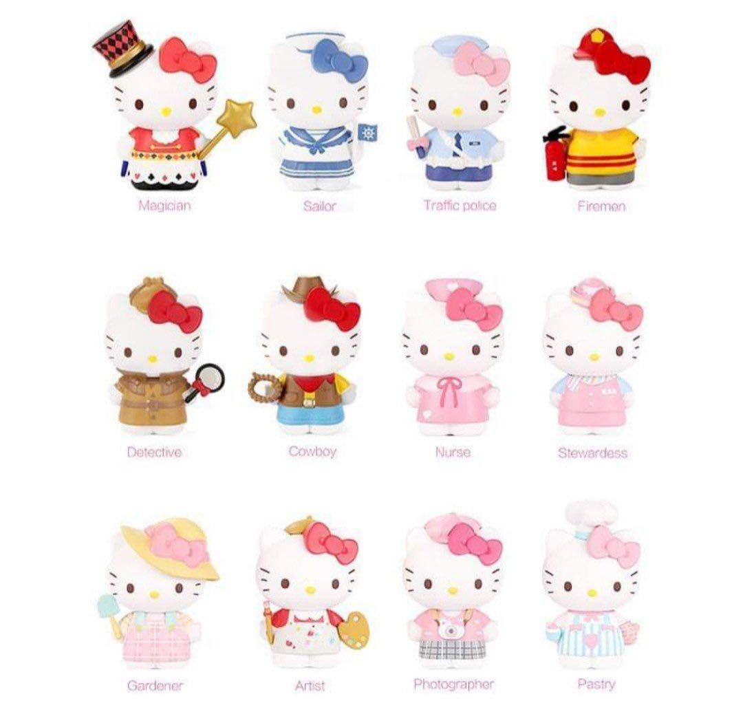Popmart Hello Kitty *Fireman*, Everything Else on Carousell