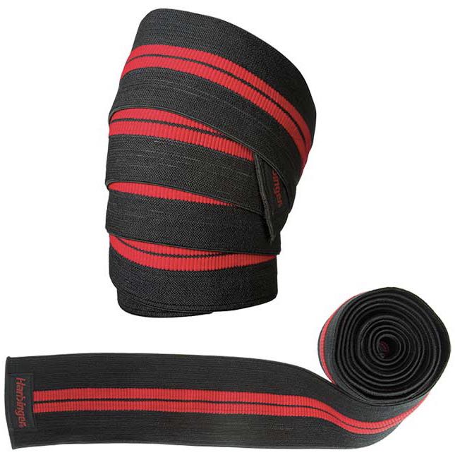 Red Line Knee Wraps (1 pair) - Harbinger Weightlifting Bodybuilding ...