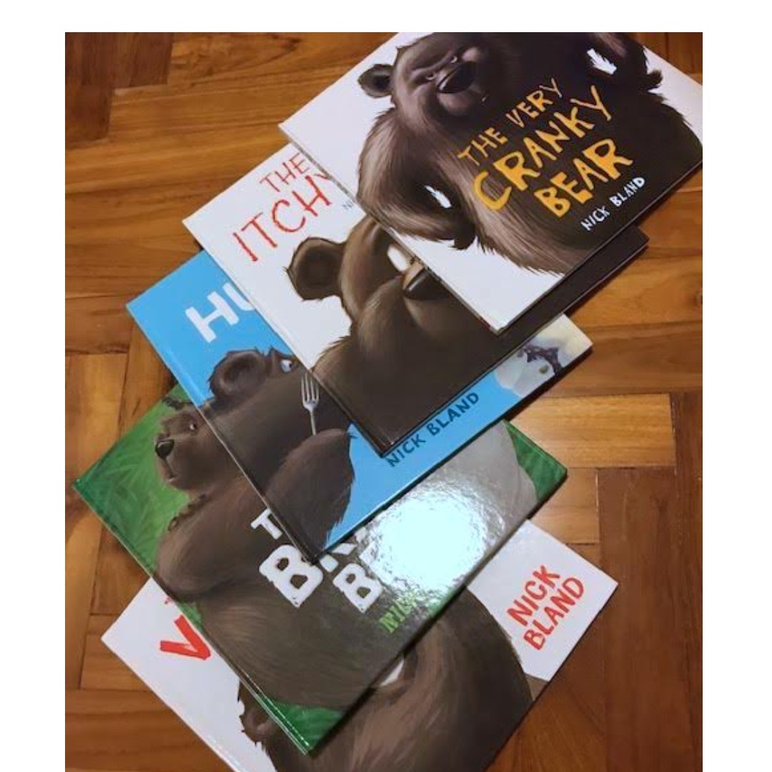 Set of 5 Nick Bland Books The Cranky Bear Series Childrens, Hobbies ...