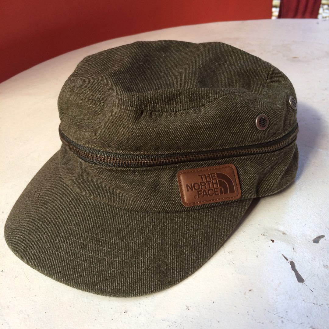 The north face army green cap, Men's Fashion, Watches & Accessories ...