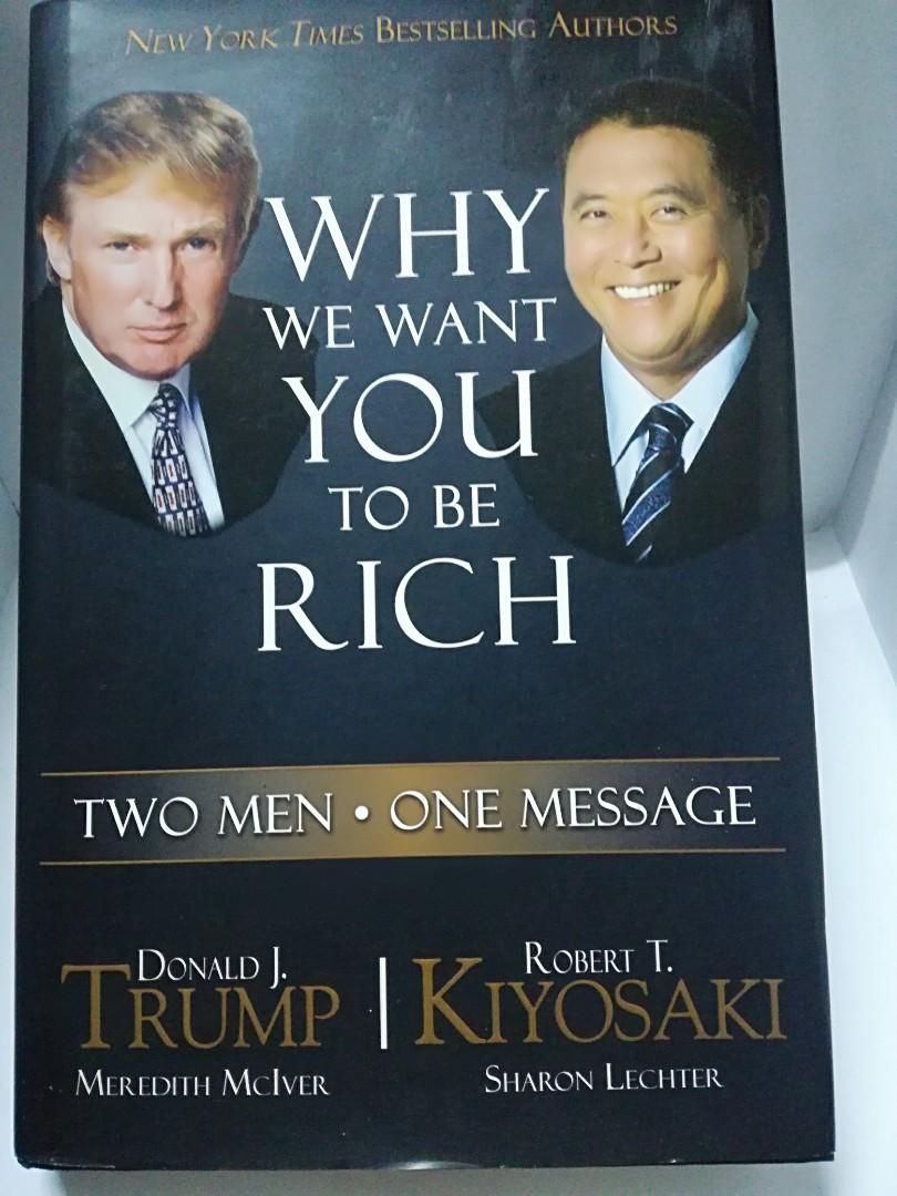 Why We Want You To Be Rich By Donald Trump And Robert Kiyosaki Hobbies
