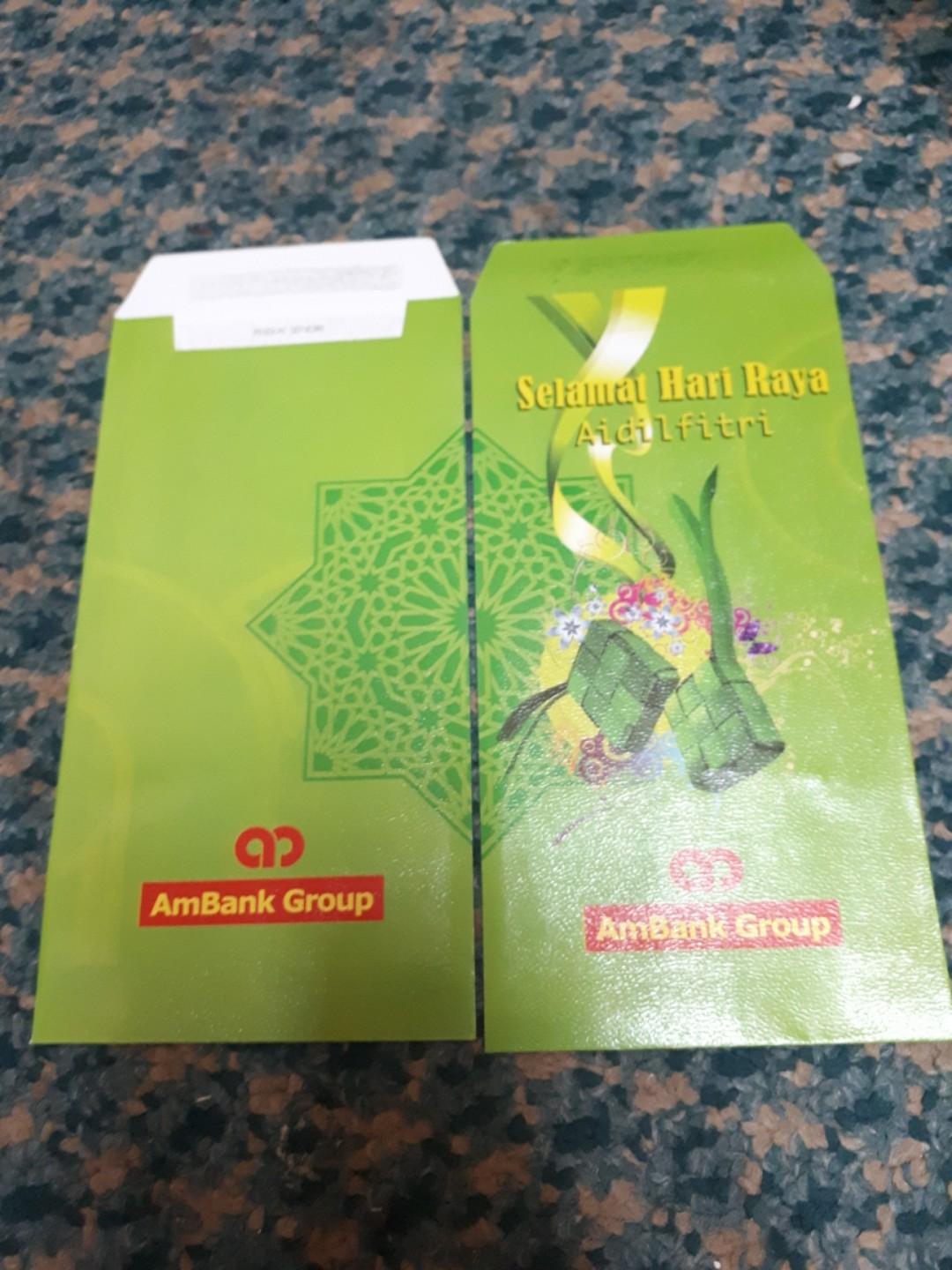 Angpao packet sampul duit raya Ambank vintage, Hobbies & Toys ...