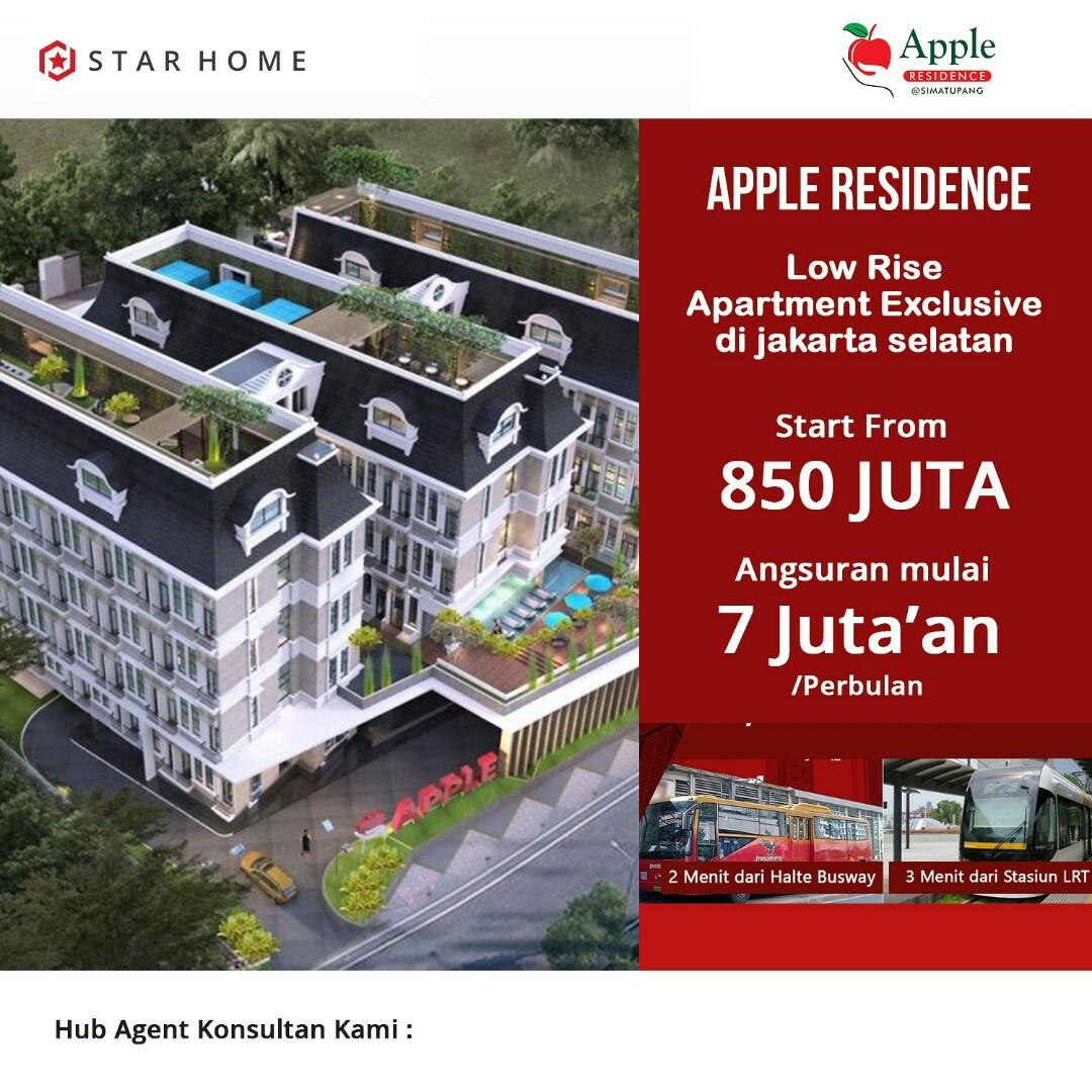 Apple Residence - TB.Simatupang, JAKARTA SELATAN -, Properti, Dijual di ...