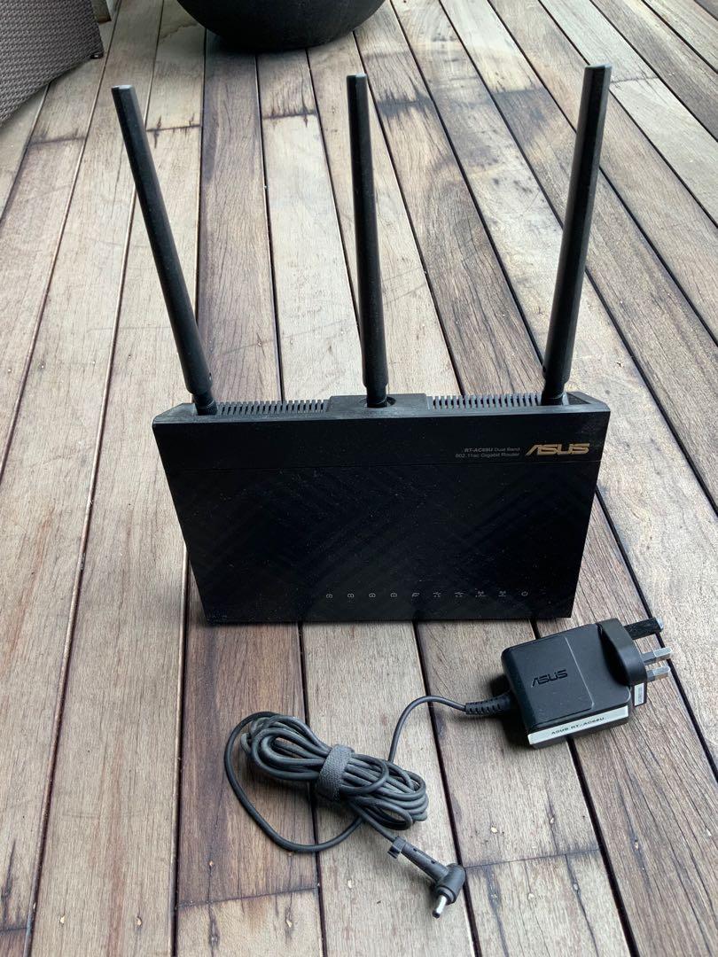 Asus RT-68U Router, Computers & Tech, Parts & Accessories, Networking ...