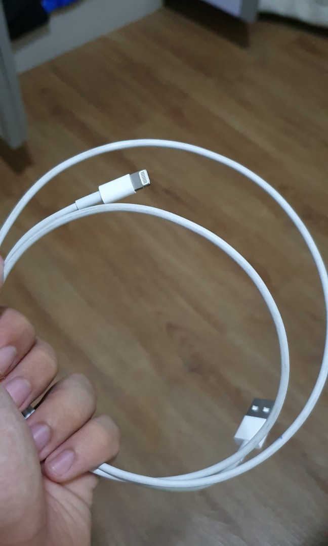 Authentic apple cable, Computers & Tech, Parts & Accessories, Cables ...