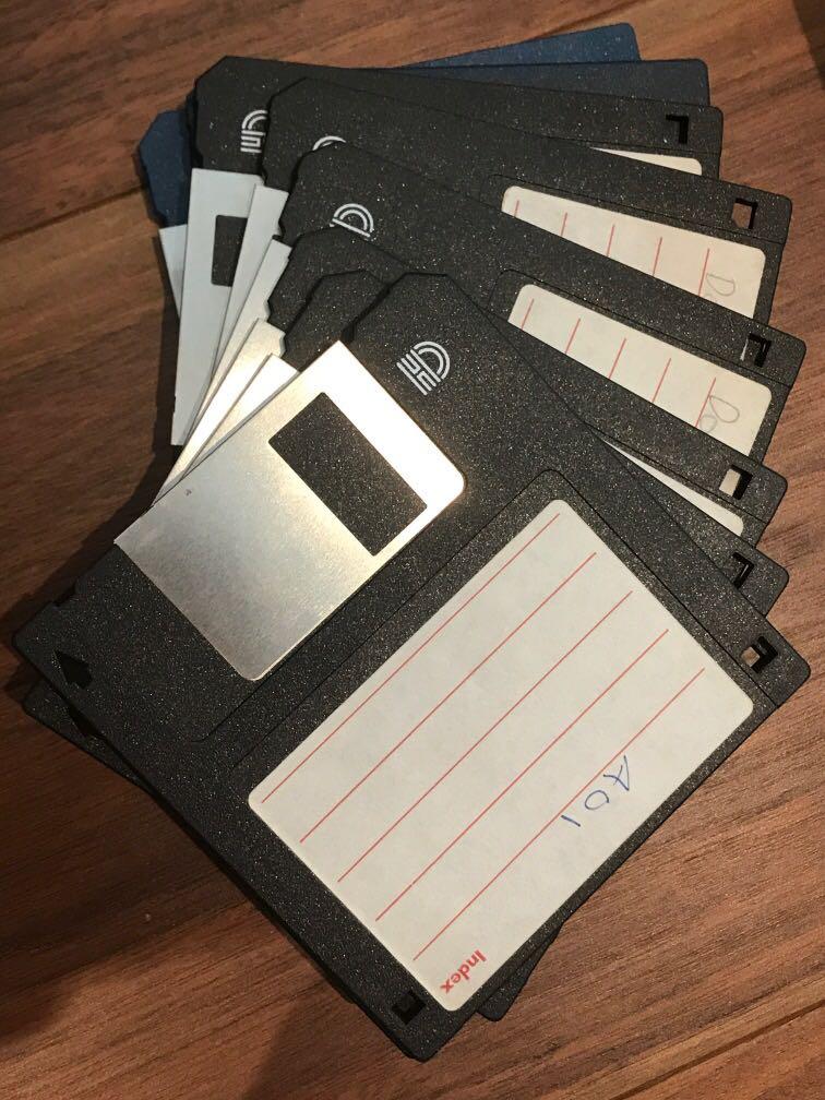 Box of Floppy Disks + Spare storage box, Computers & Tech, Parts ...