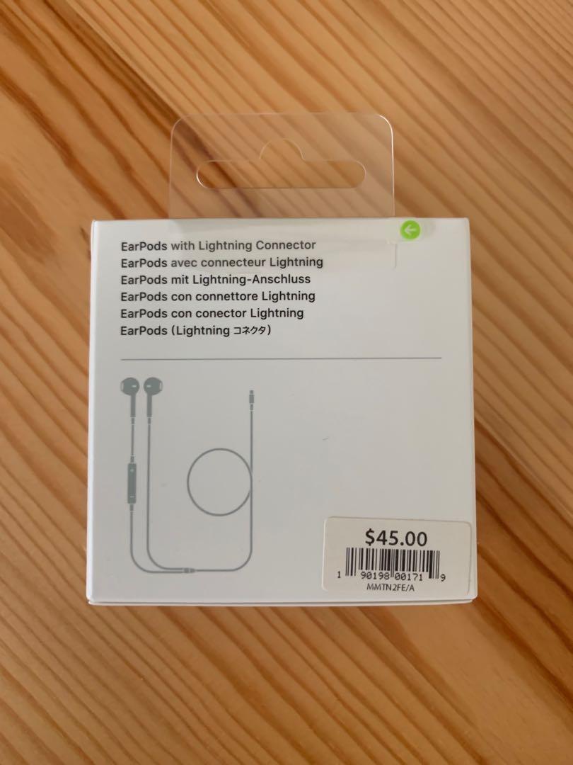 Brand New In Box Apple EarPods in lightning connector (SEALED), Audio ...