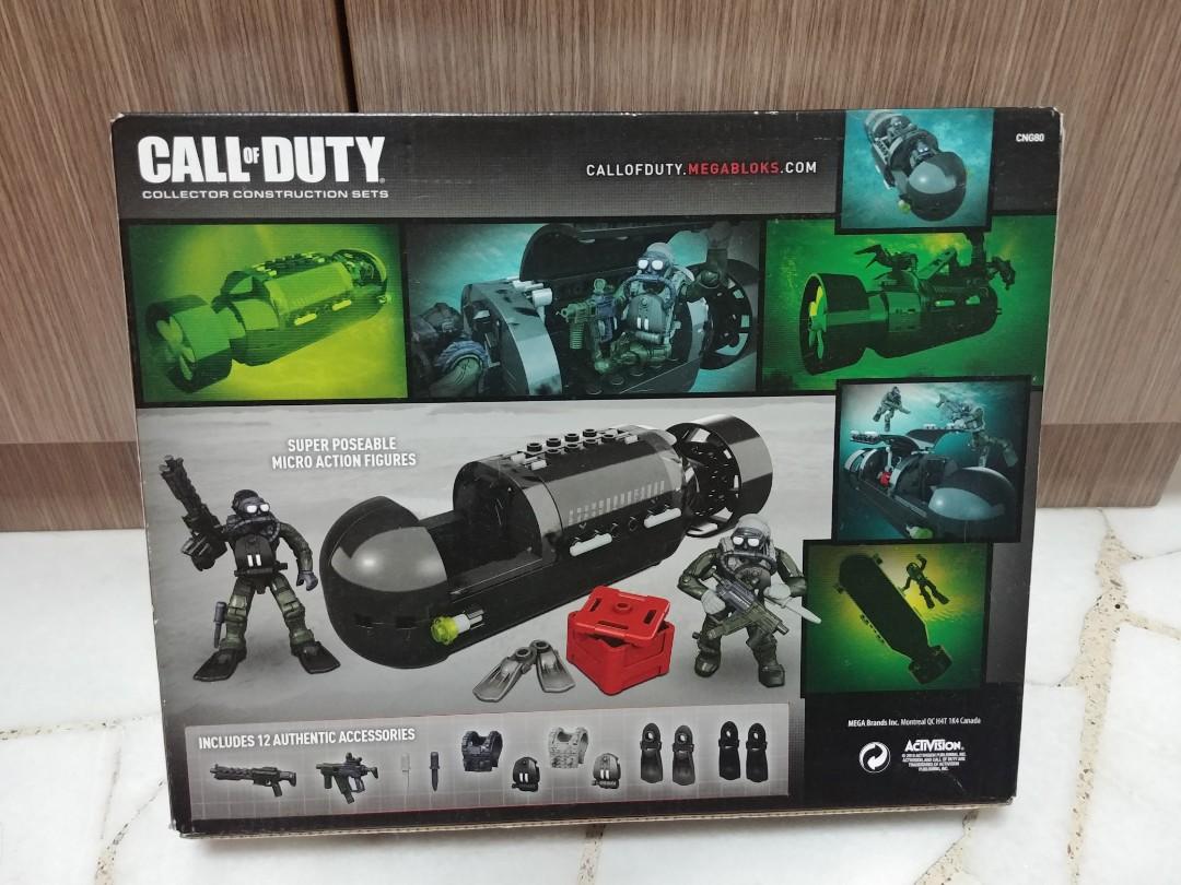 CALL OF DUTY Mega bloks / construx (SEAL SUB RECON), Hobbies & Toys ...