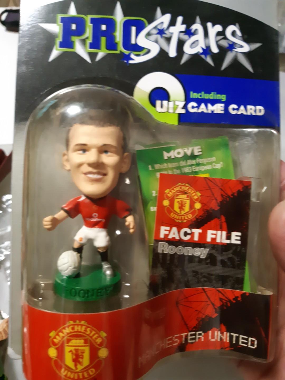 Corinthians Prostars Manchester United Striker Wayne Rooney NOT Cristiano Ronaldo Chelsea Zidane ...