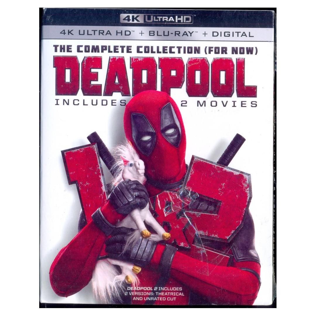 Deadpool The Complete Collection 4K [ Blu-Ray ], Hobbies & Toys, Music ...