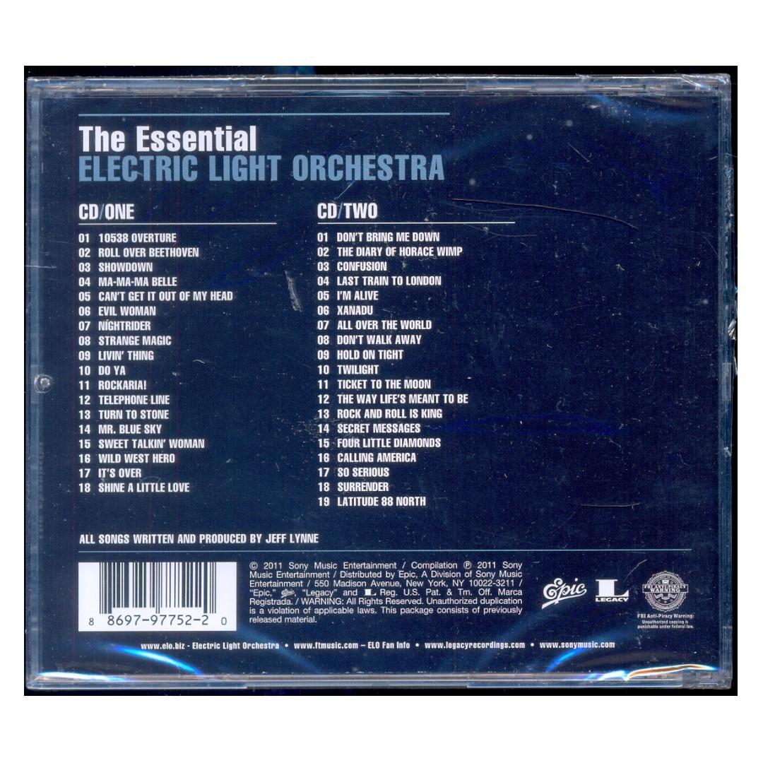 Electric Light Orchestra The Essential [ CD ], Hobbies & Toys, Music ...