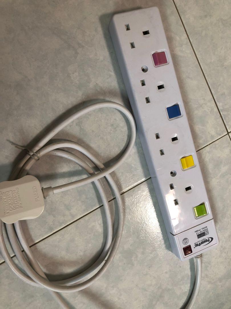 Extension Plug, TV & Home Appliances, Electrical, Adaptors & Sockets on ...