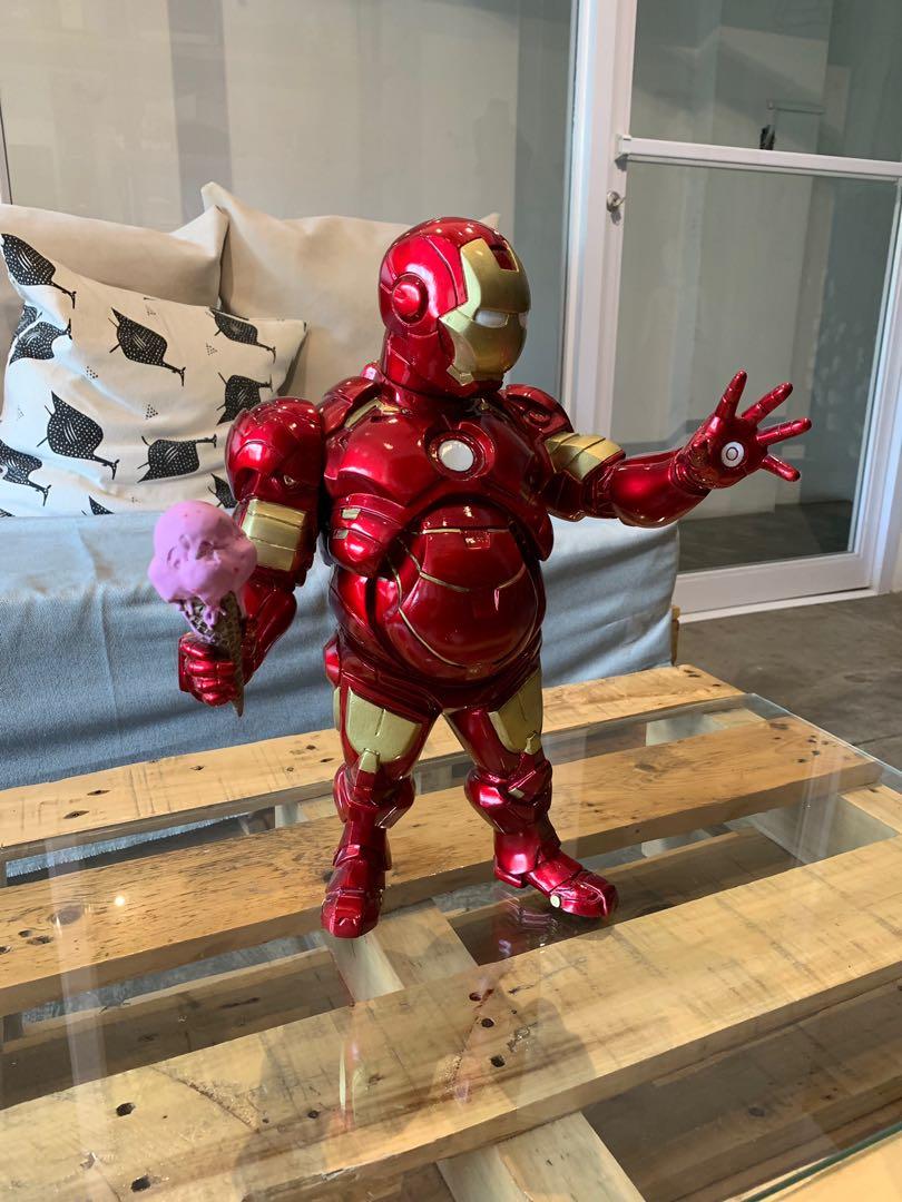 Fat Iron man display, Hobbies & Toys, Toys & Games on Carousell
