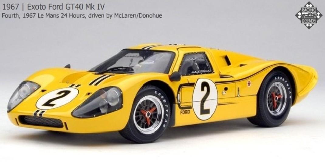 Ford GT40 MK IV / Exoto 1:18 ( Rare ), Hobbies & Toys, Toys & Games on ...