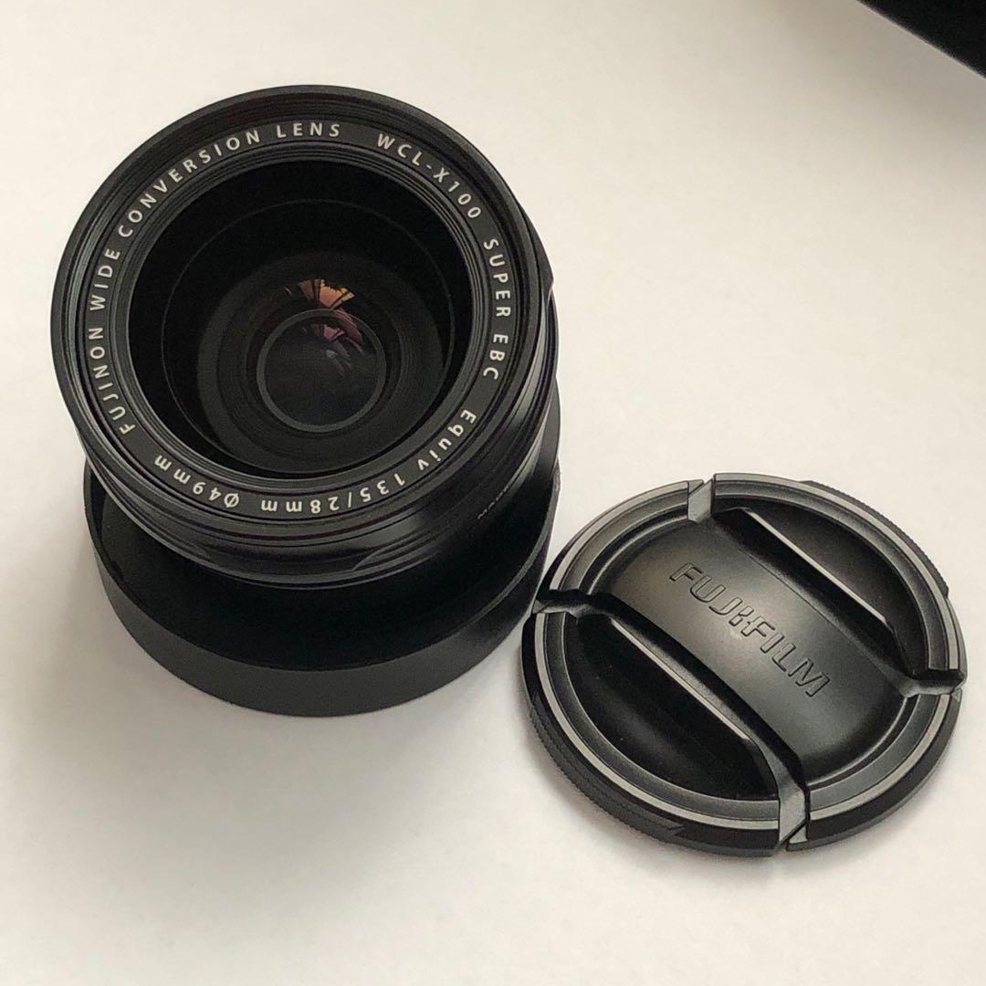 Fujifilm WCL-X100 Black Version I (mod to Version II), Photography, Lens & Kits on Carousell