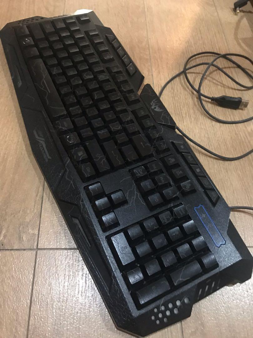 Gamer keyboard from Magic Wings hardly used, Computers & Tech, Parts ...