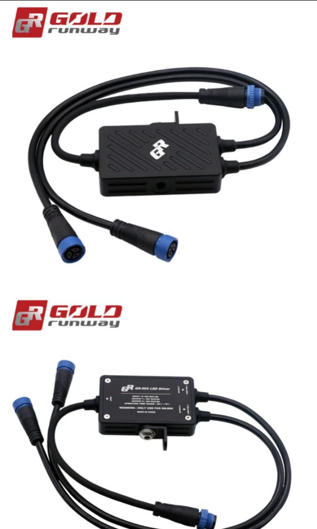 Goldrunway GR50X Universal Motorcycle LED Auxiliary Fog Light Assemblie ...