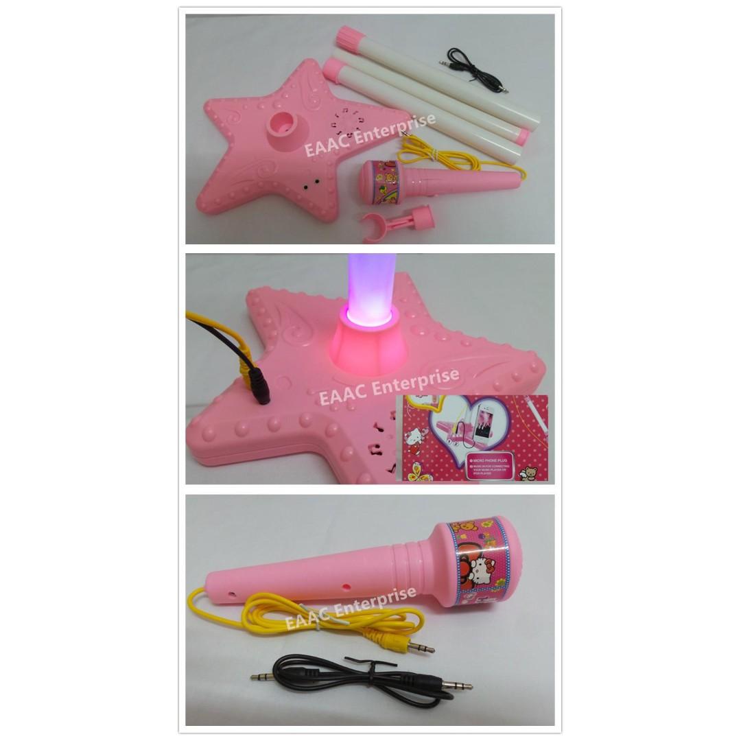 hello kitty microphone stand