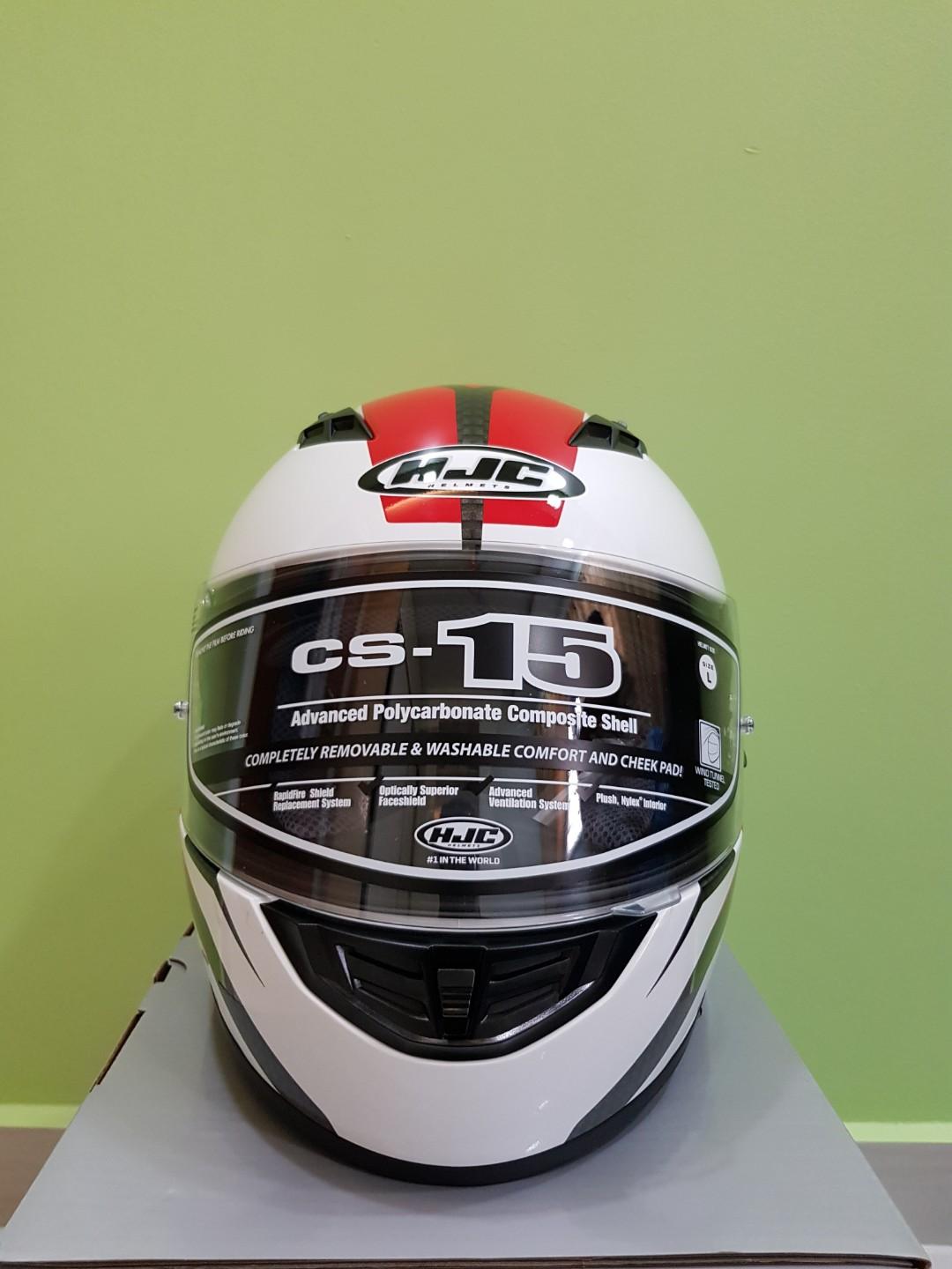 HJC Helmet CS-15, Motorcycles, Motorcycle Accessories on Carousell