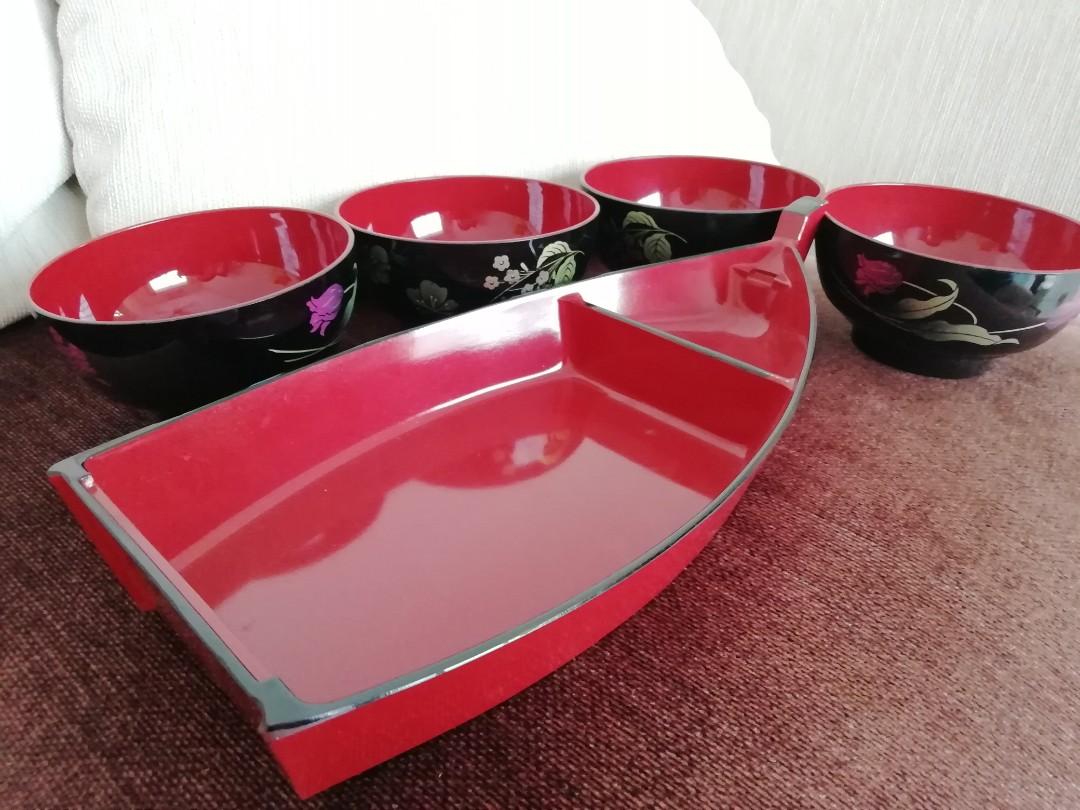 Made In Japan Japanese Boat Plate from Takashimaya Singapore, Furniture ...