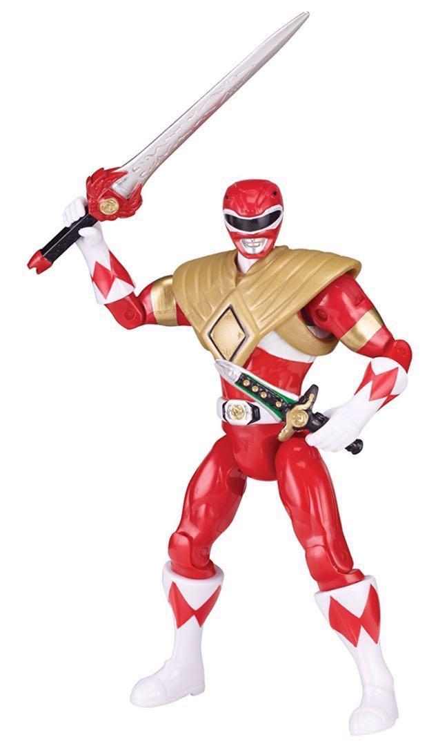 Mighty Morphin Power Rangers Legacy 5-Inch Armored Red Ranger Action ...
