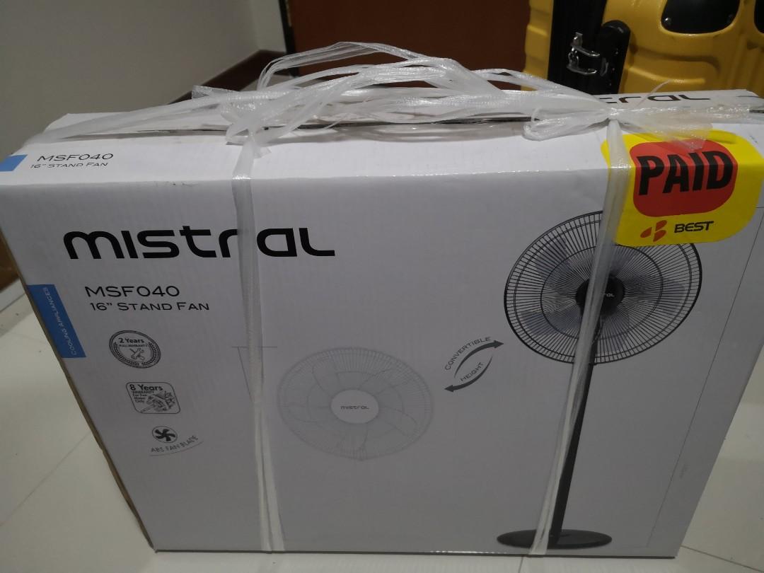 Mistral stand fan, Furniture & Home Living, Lighting & Fans, Fans on ...