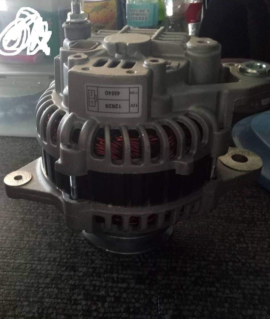 Pajero 4m40 alternator, Car Parts & Accessories on Carousell