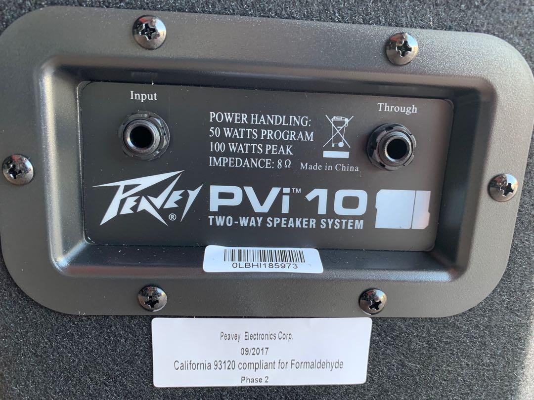 PEAVEY PVi10 passive, Hobbies & Toys, Music & Media, Musical Instruments on Carousell