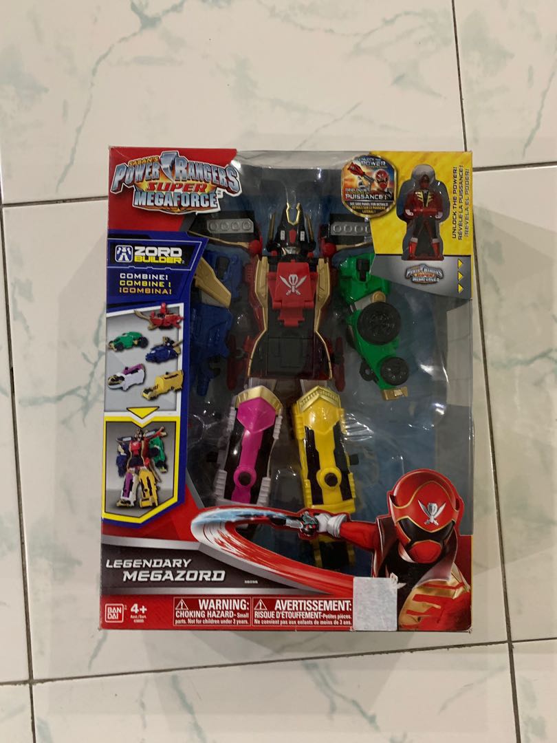 Power Ranger Super Megaforce Megasord, Hobbies & Toys, Toys & Games on ...